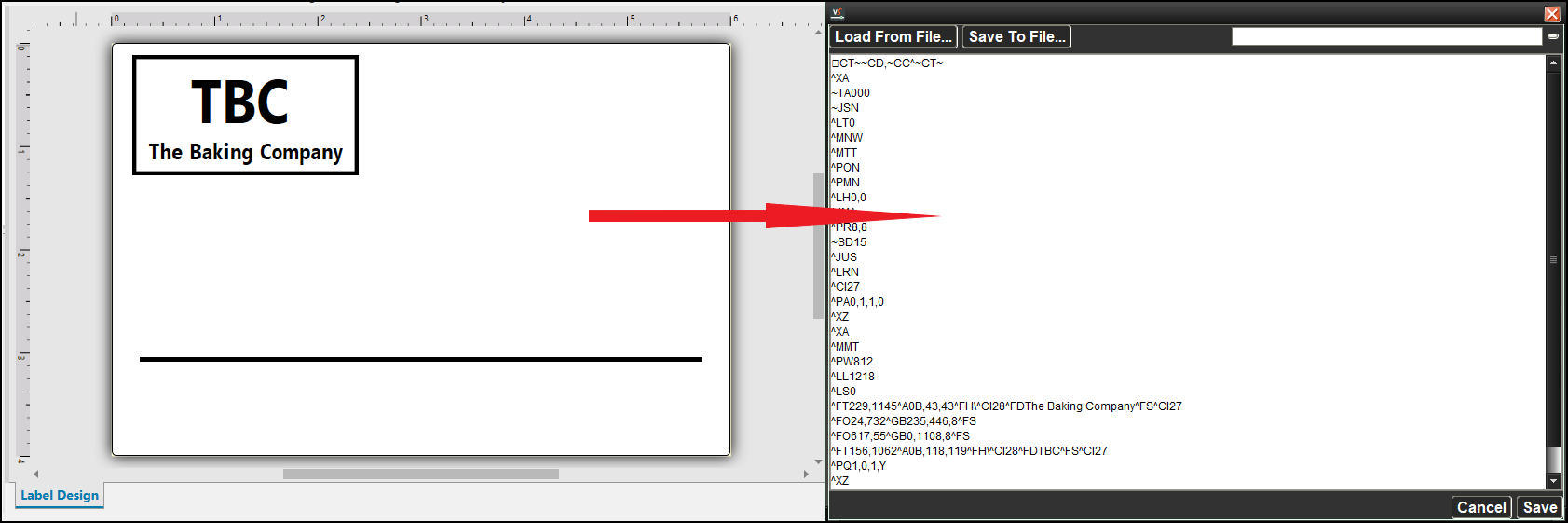 Label formats & Creation - Module Guide, V5 Traceability
