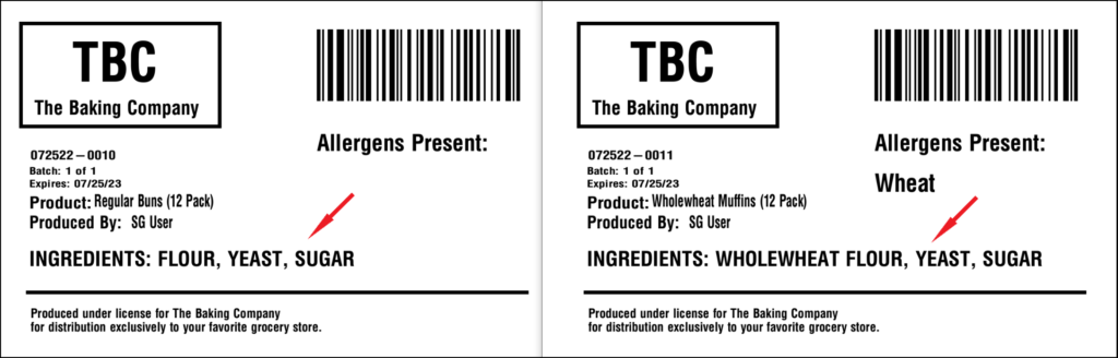Label formats & Creation - Module Guide, V5 Traceability