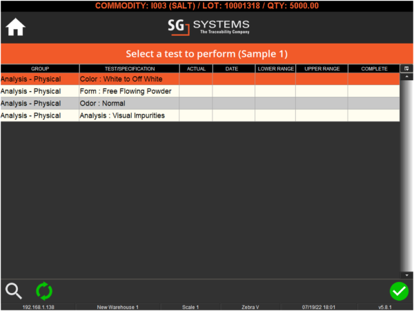 Inventory Functions - SG Systems Global