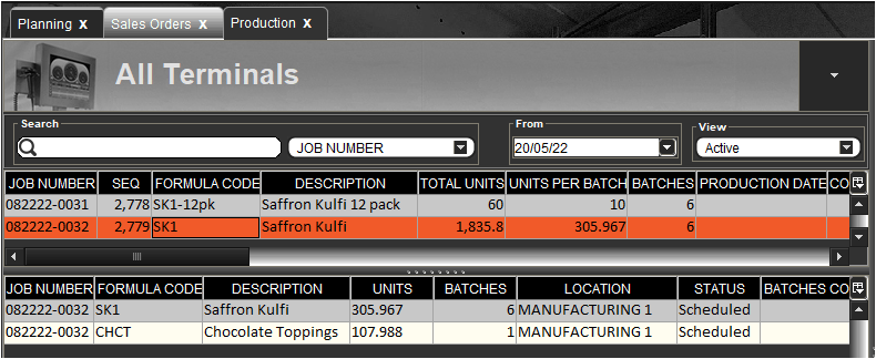 Scheduling & Production - Module Guide, V5 Traceability
