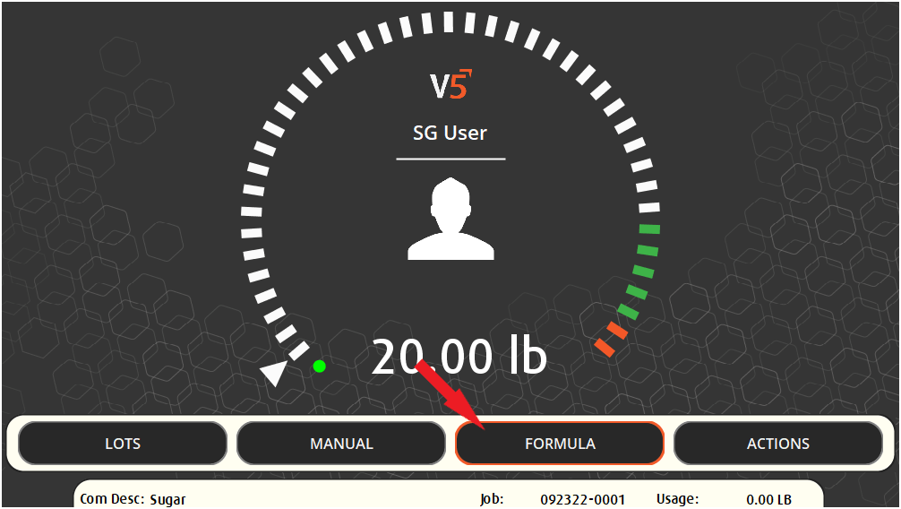 Commons Formula Information - Terminal Guide, V5 Traceability