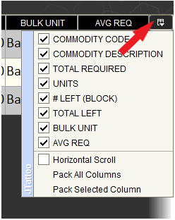 Common Ingredients - Terminal Guide, V5 Traceability