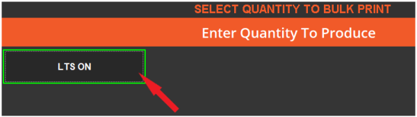 Bulk Labels - Terminal Guide, V5 Traceability