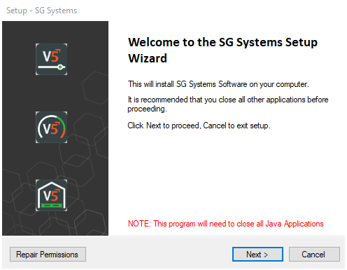 V5 Installation Guide - SG Systems Global