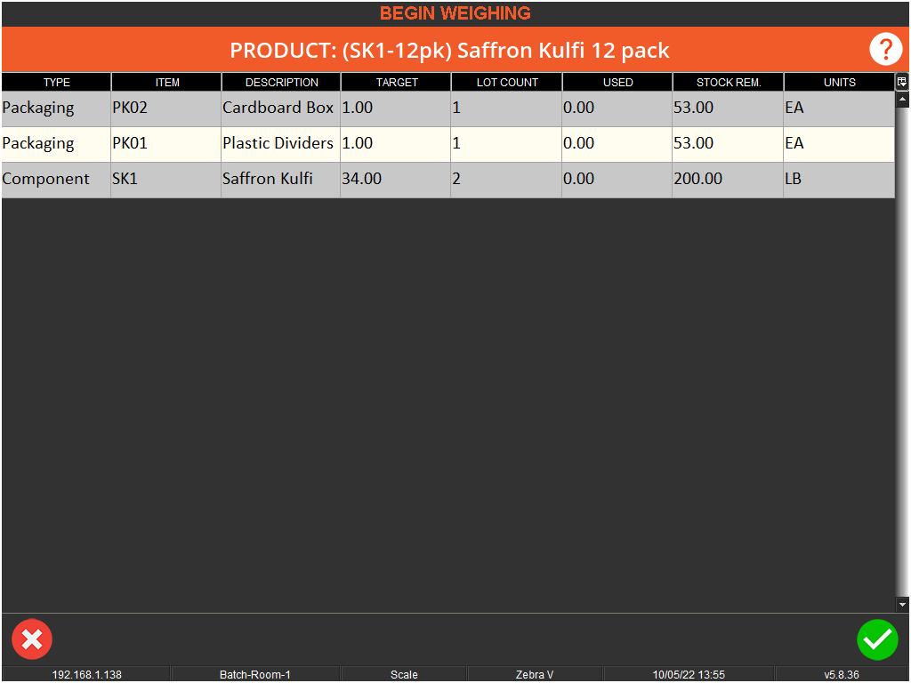 Product Creation - Module Guide, V5 Traceability