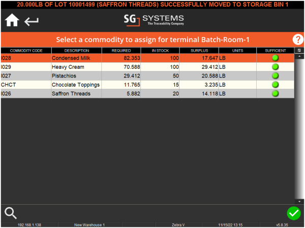 Material Issue And Initialize Inventory Module Guide V5 Traceability