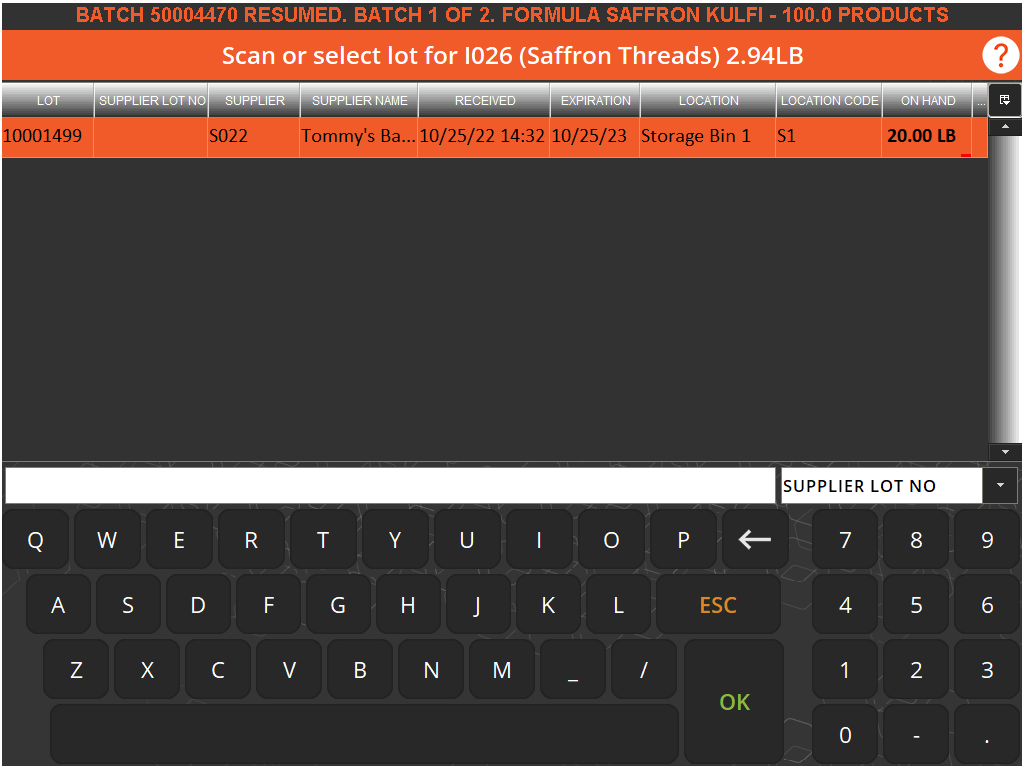 Material Issue & Initialize Inventory - Module Guide, V5 Traceability