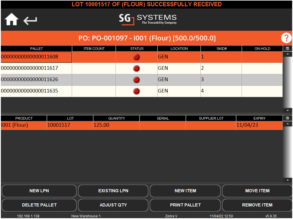 Purchase Orders - Module Guide, V5 Traceability