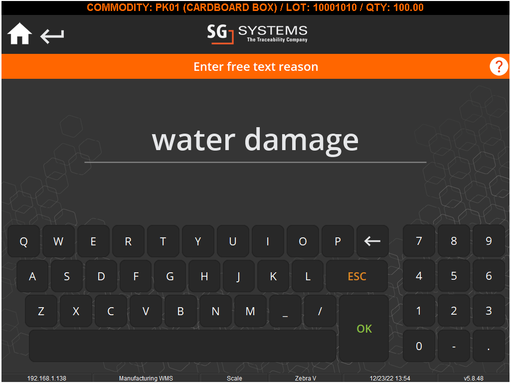 Cycle Count - Module Guide, V5 traceability