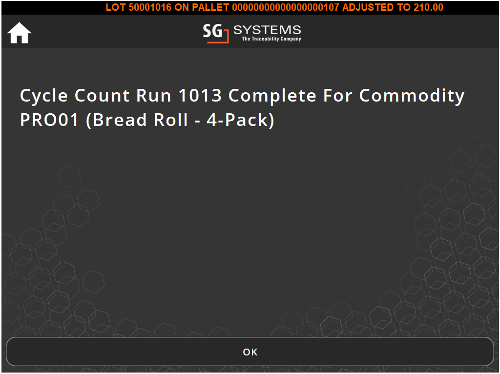 Cycle Count - Module Guide, V5 traceability