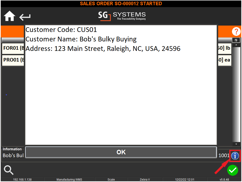 Sales Orders - Module Guide, V5 Traceability