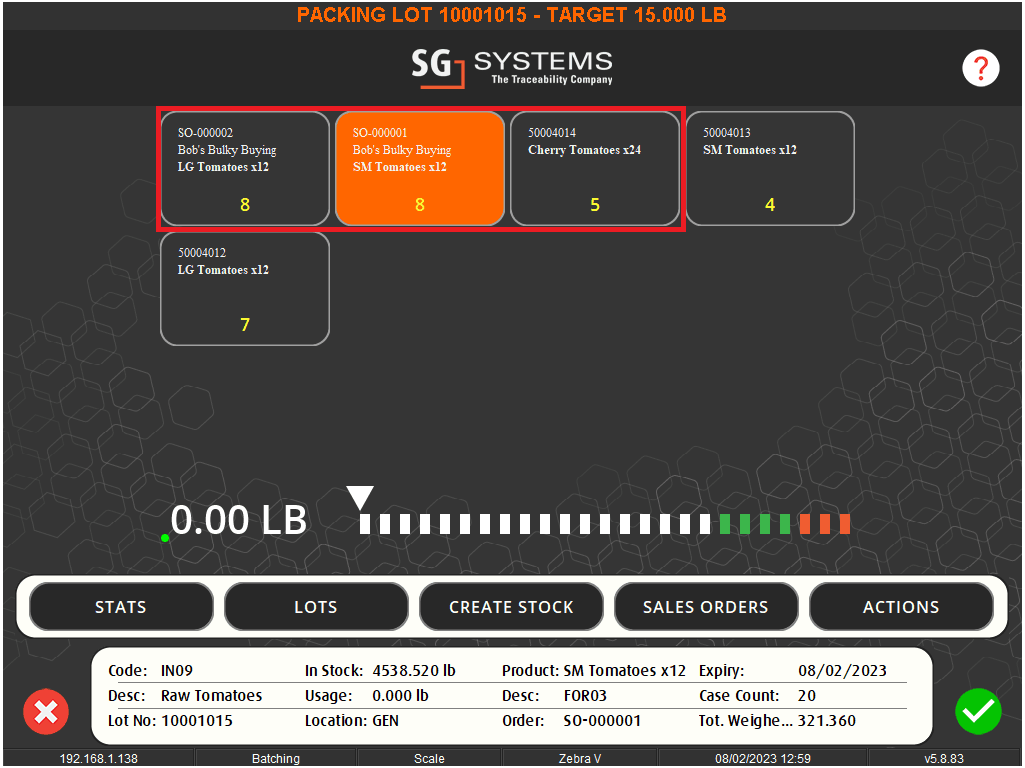 Order Packing - Module Guide, V5 Traceability