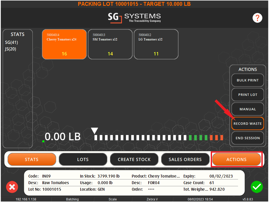 Order Packing - Module Guide, V5 Traceability