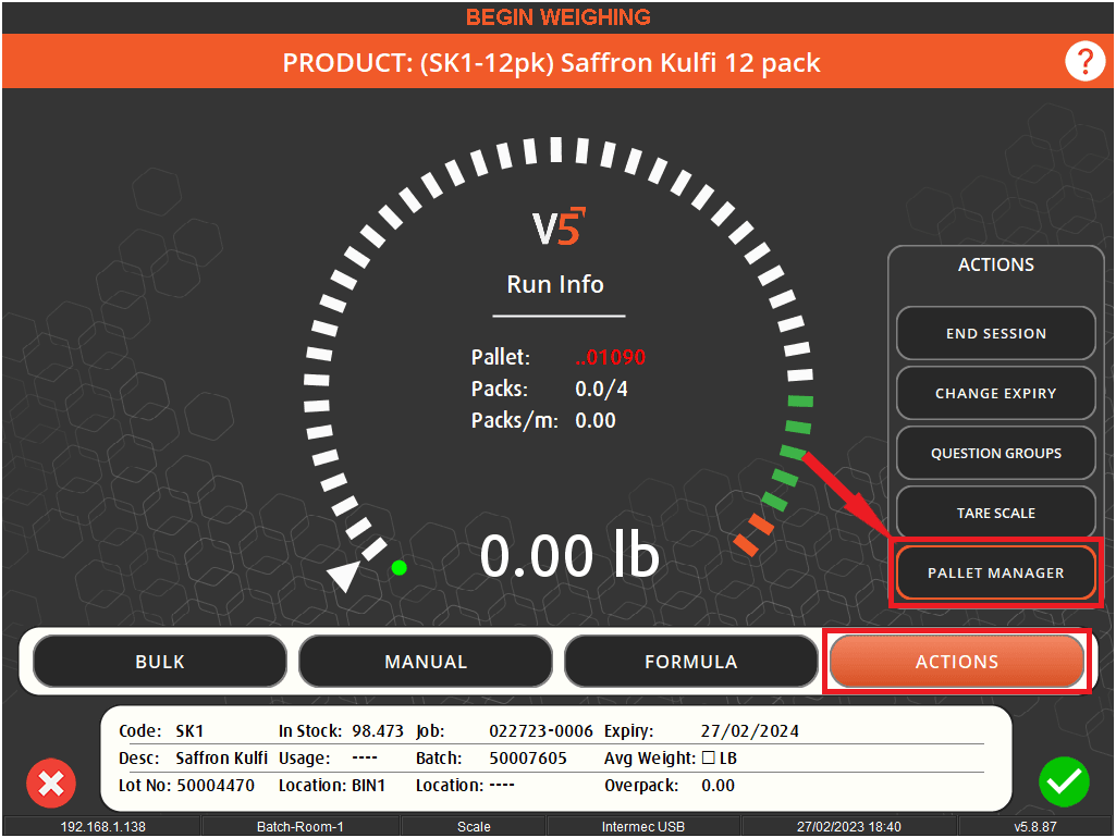 Palletization - Module Guide, V5 Traceability