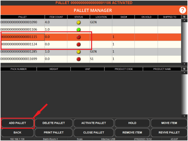 Palletization - Module Guide, V5 Traceability