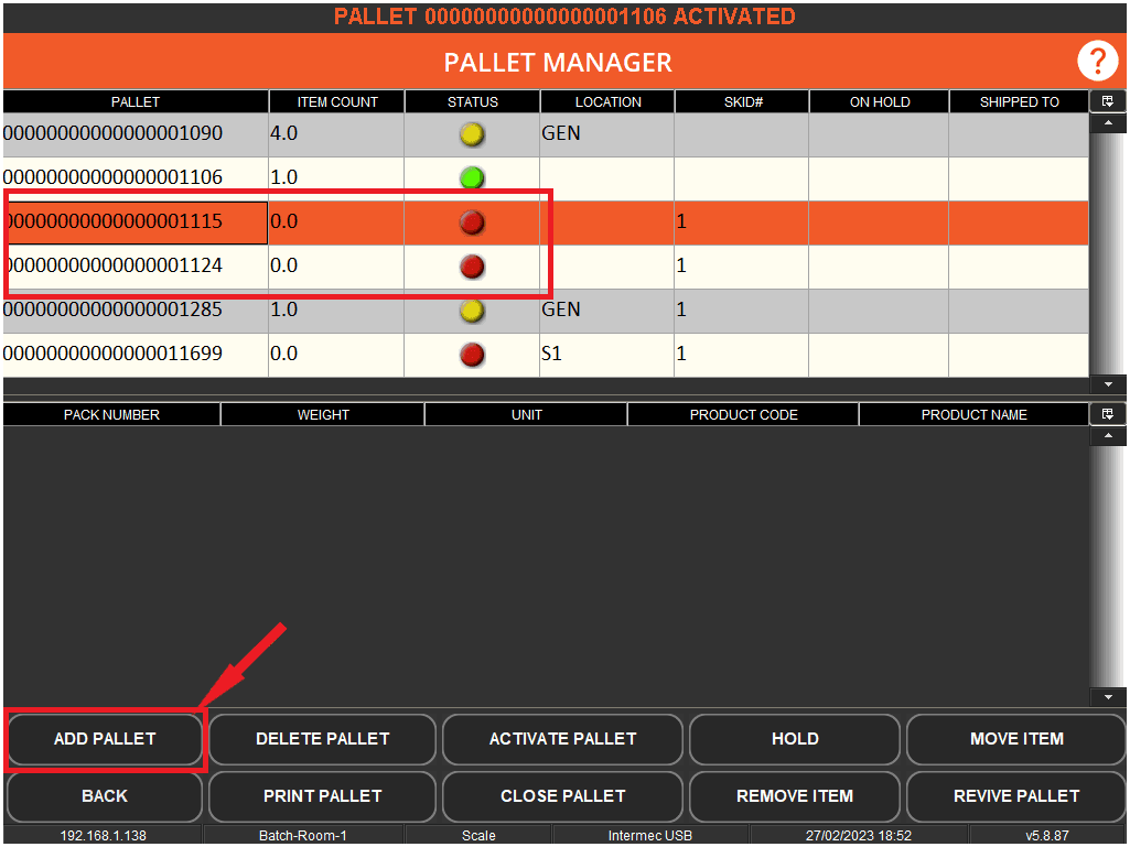 Palletization - Module Guide, V5 Traceability