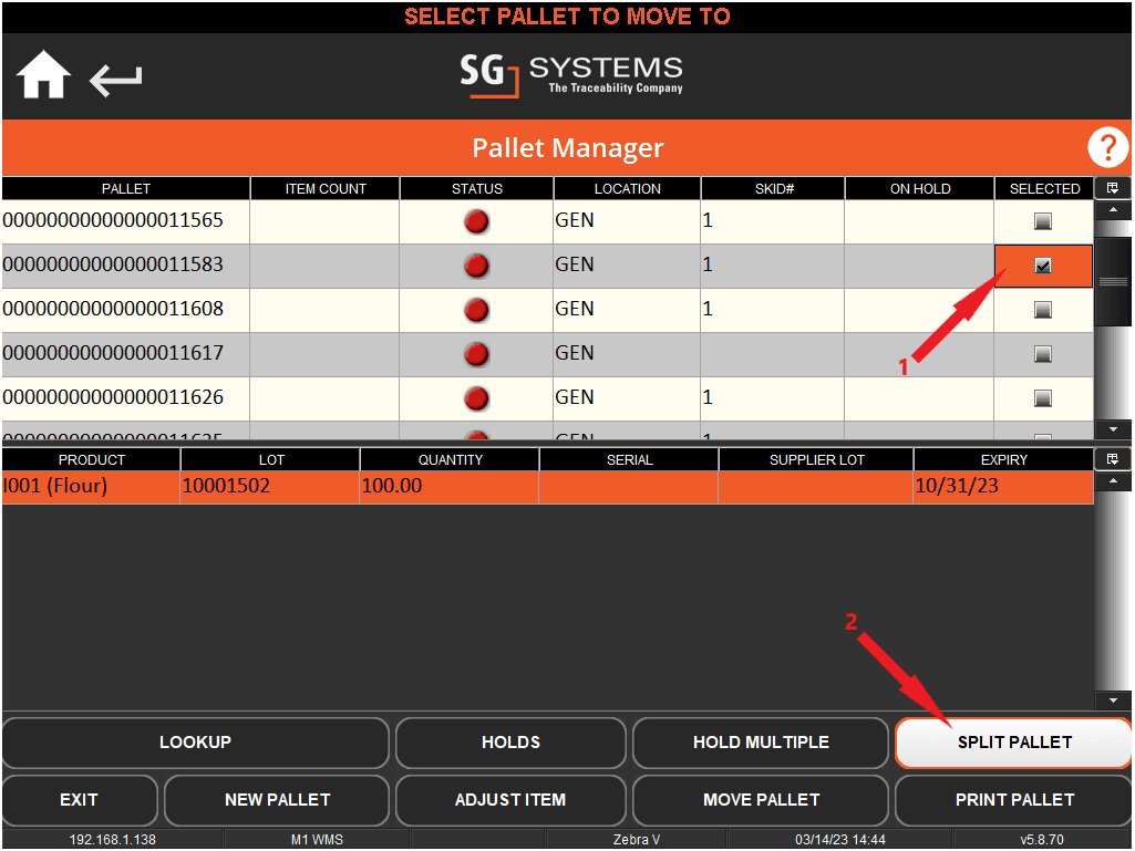 Palletization - Module Guide, V5 Traceability