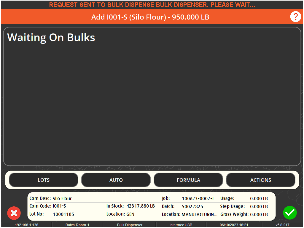 Module Guide - Bulk Dispense - SG Systems Global