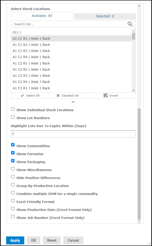 RM Requirements - SG Systems Global